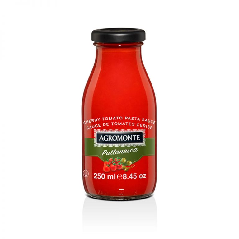 Agromonte Puttanesca Cherry Tomato Sauce - Martelli Foods Inc.